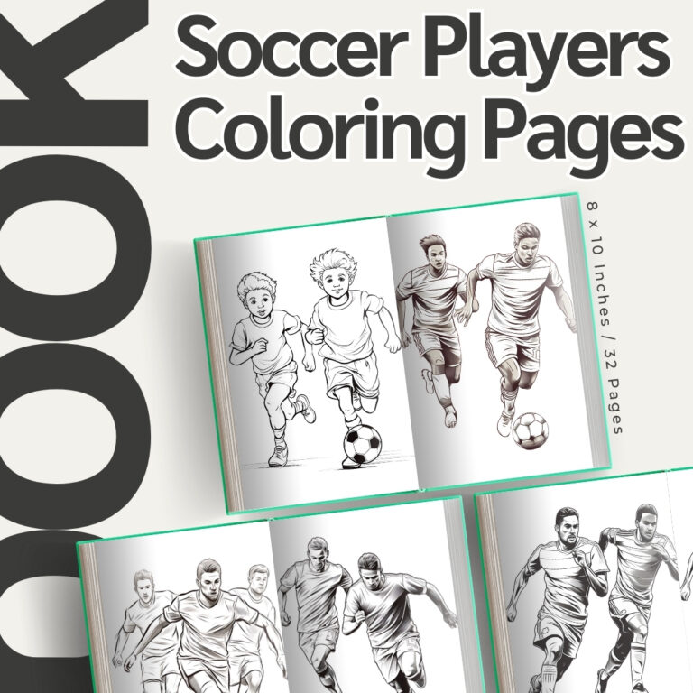 Soccer Players Coloring Pages / Sheets of Soccer Players Clipart ...