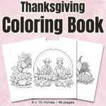 Thanksgiving Coloring Pages Vol.5 / Sheets of Thanksgiving {Coloring ...